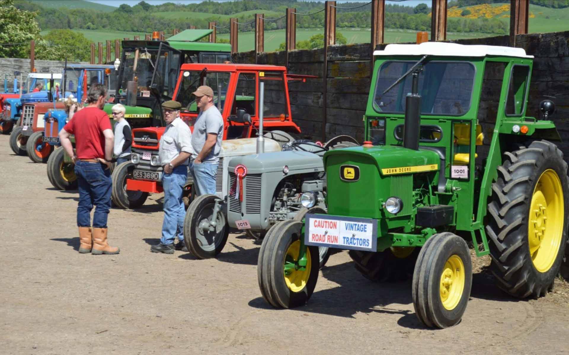 SVTEC Annual Vintage Tractor Charity Road Run - SVTEC